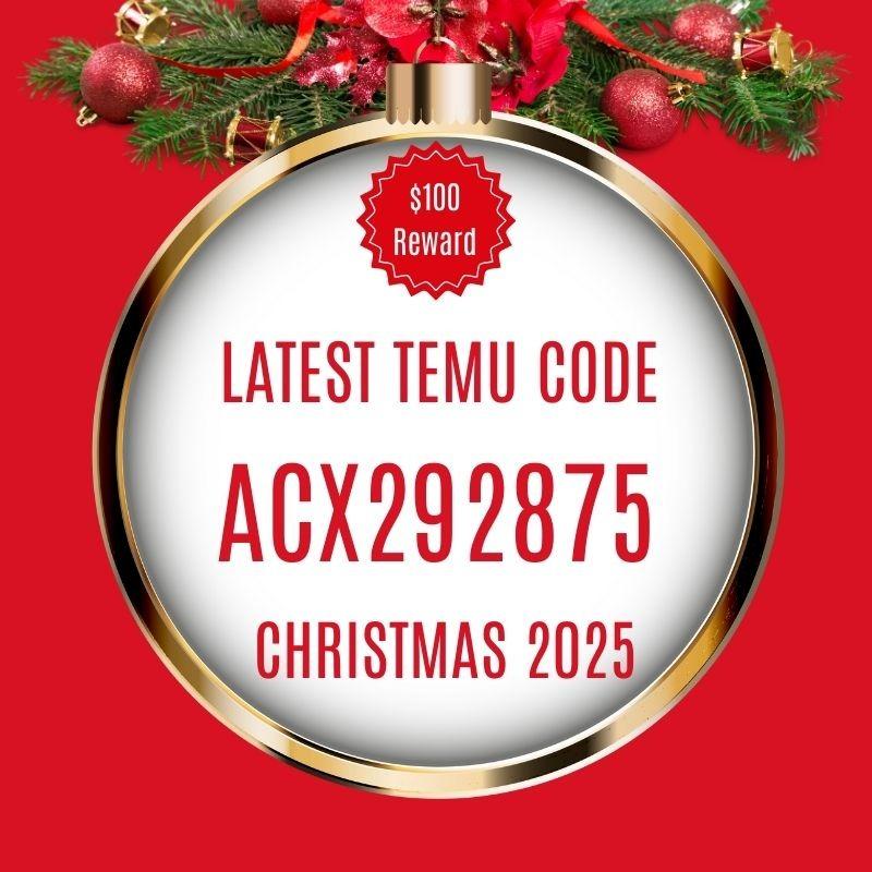 [Christmas sale 2025 ] Temu Coupon Code $100 Off [acx292875] For ...