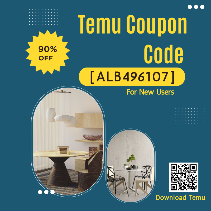 {New Year} Temu Coupon code [ALB496107] 90% Discount For New User - A3 ...