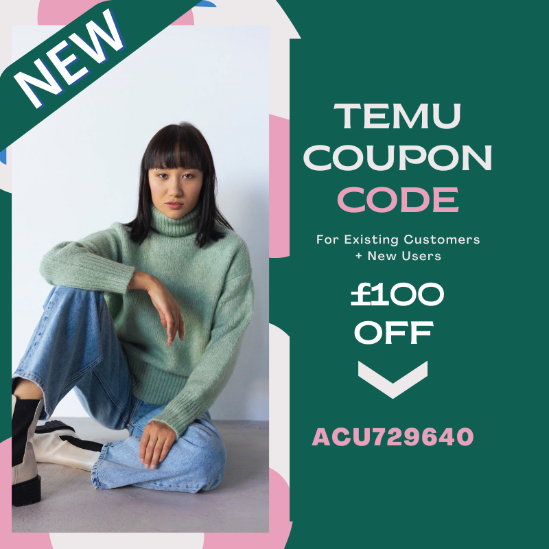 Temu Promo Code £100 Off [ACU729640] For New Users 2025 - Продава ...