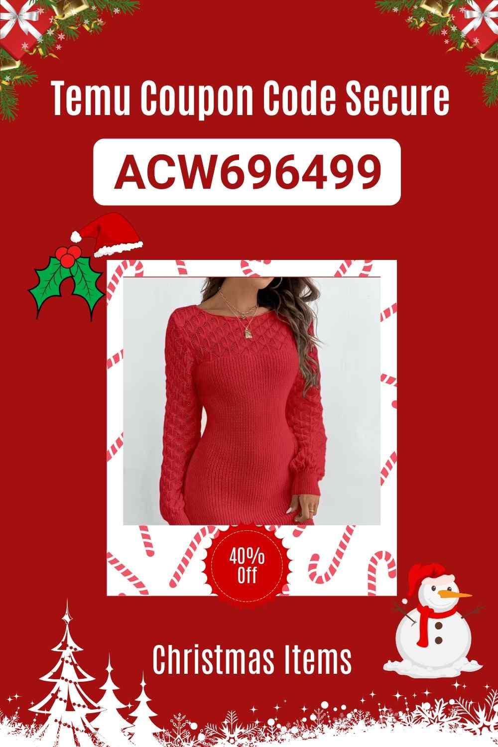 Temu Coupon Code [ACW696499] Get 40% Off Your Christmas Cart - e-tron ...