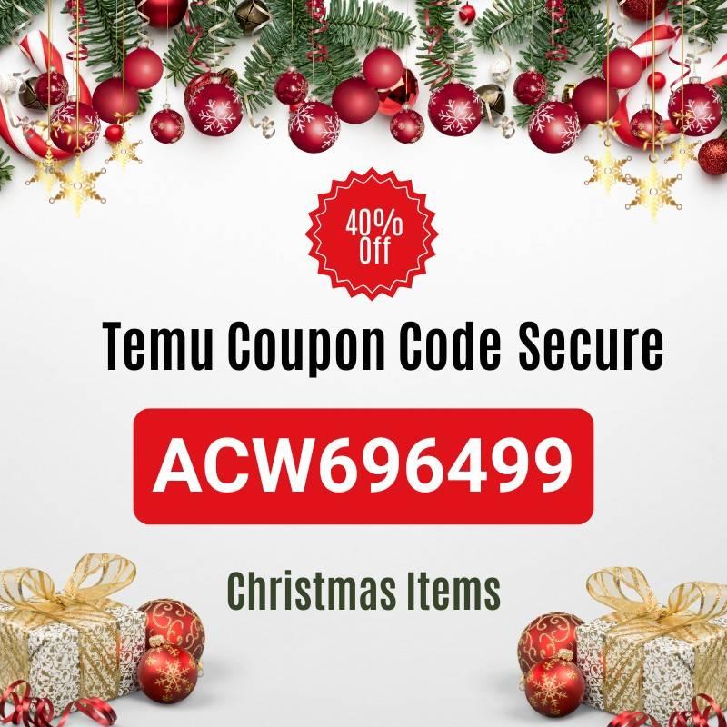 Temu Coupon Code [ACW696499] Get 40% Off Your Christmas Cart - e-tron ...