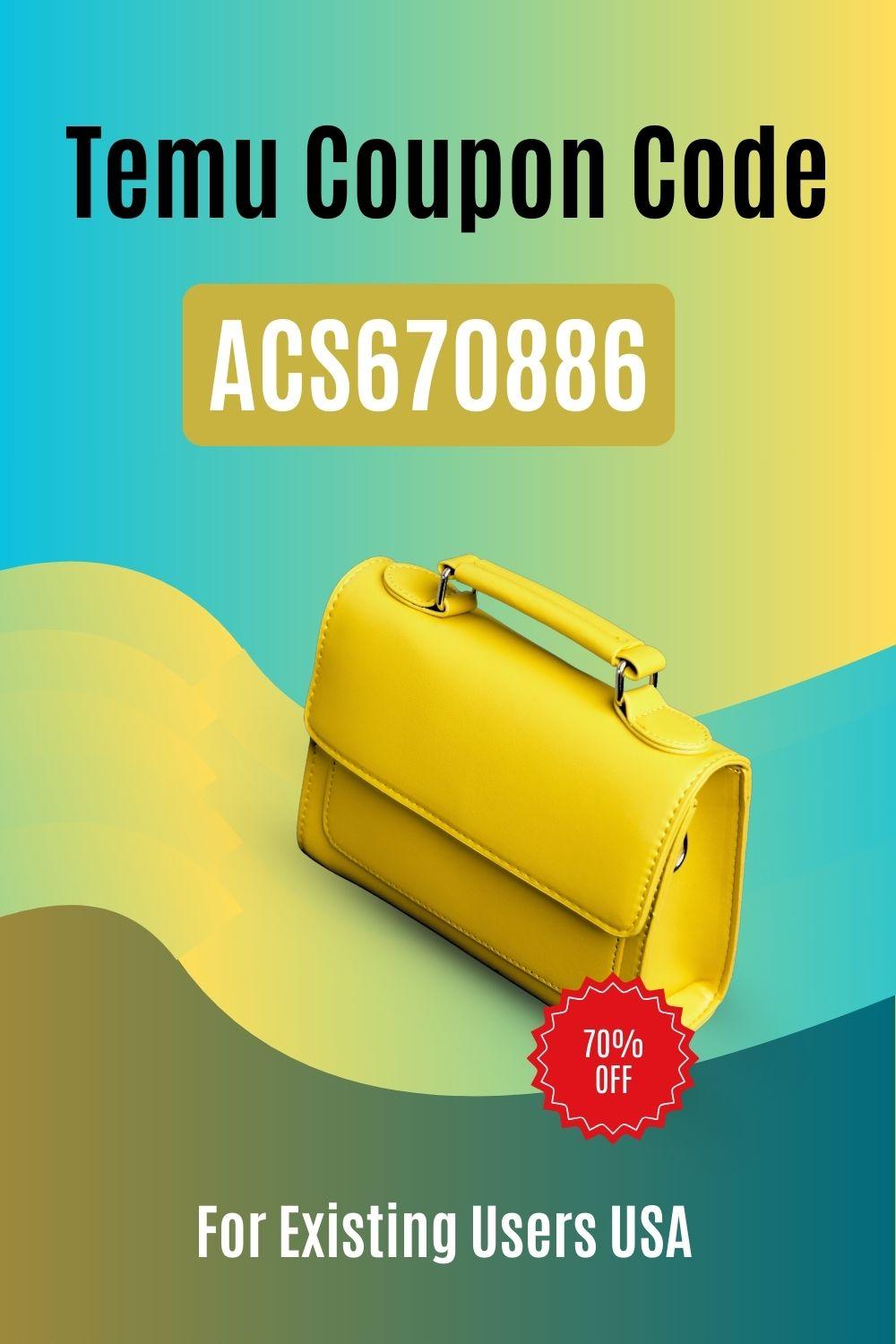 [Happy New Year] Temu Coupon Code 70% Off [ACS670886] For New User ...