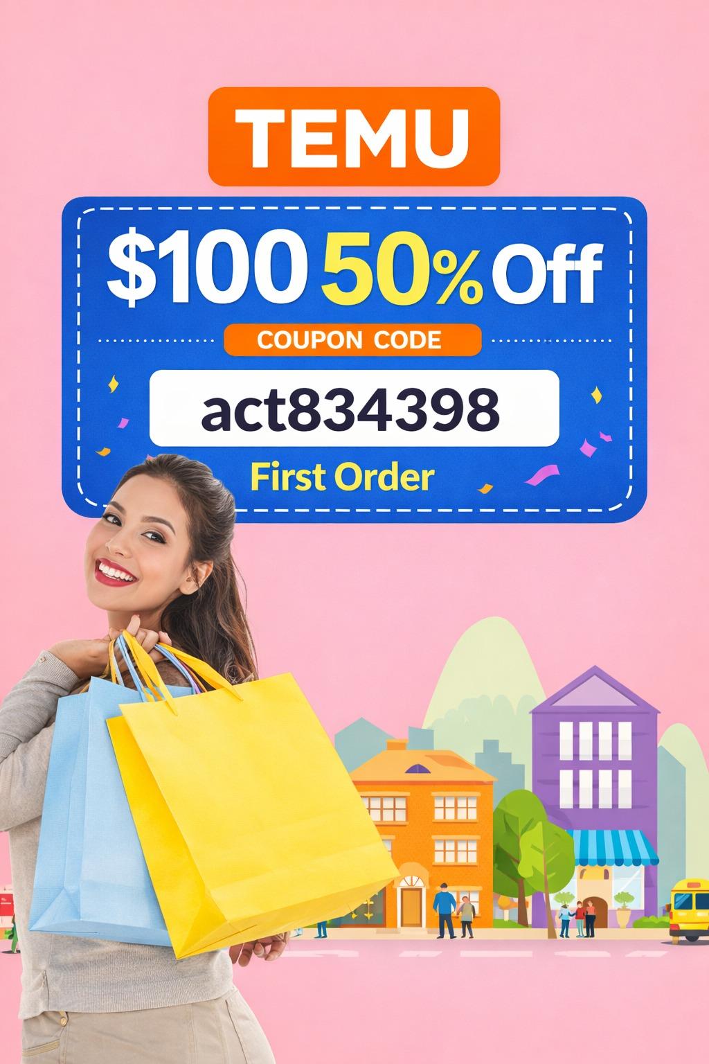 Latest Temu $100 Off Code (act834398) for Existing Customers - Как и ...