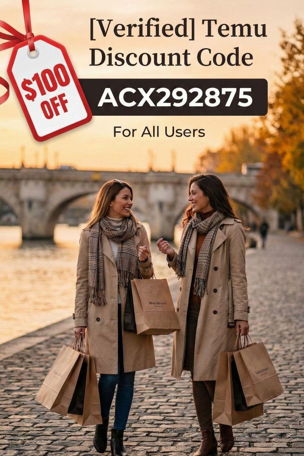[Verified] Temu Discount Code $100 OFF [acx292875] For All Users - А4 ...
