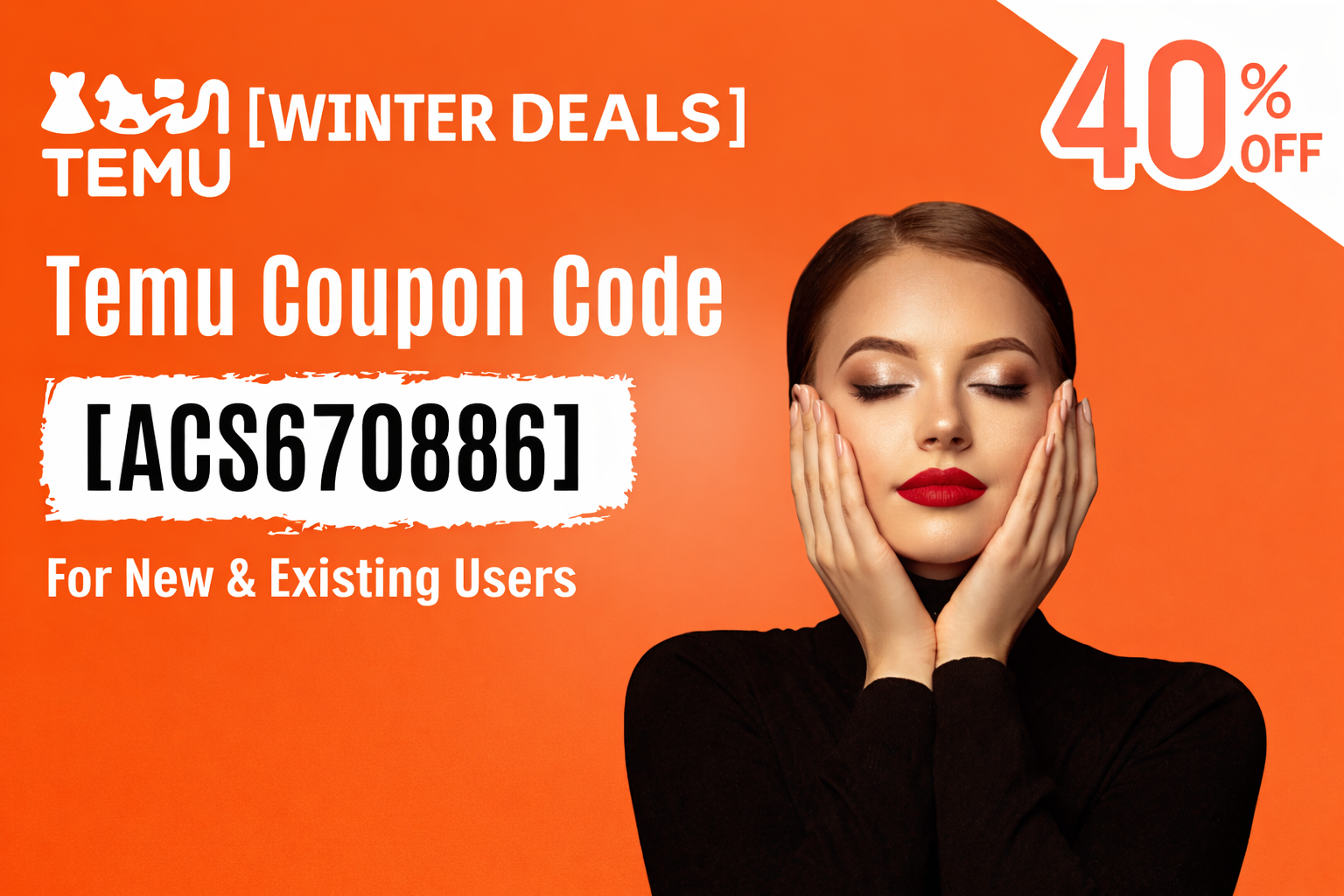 [New] Temu Coupon Code 40% Off [ACS670886] January 2026 - Консумативи ...