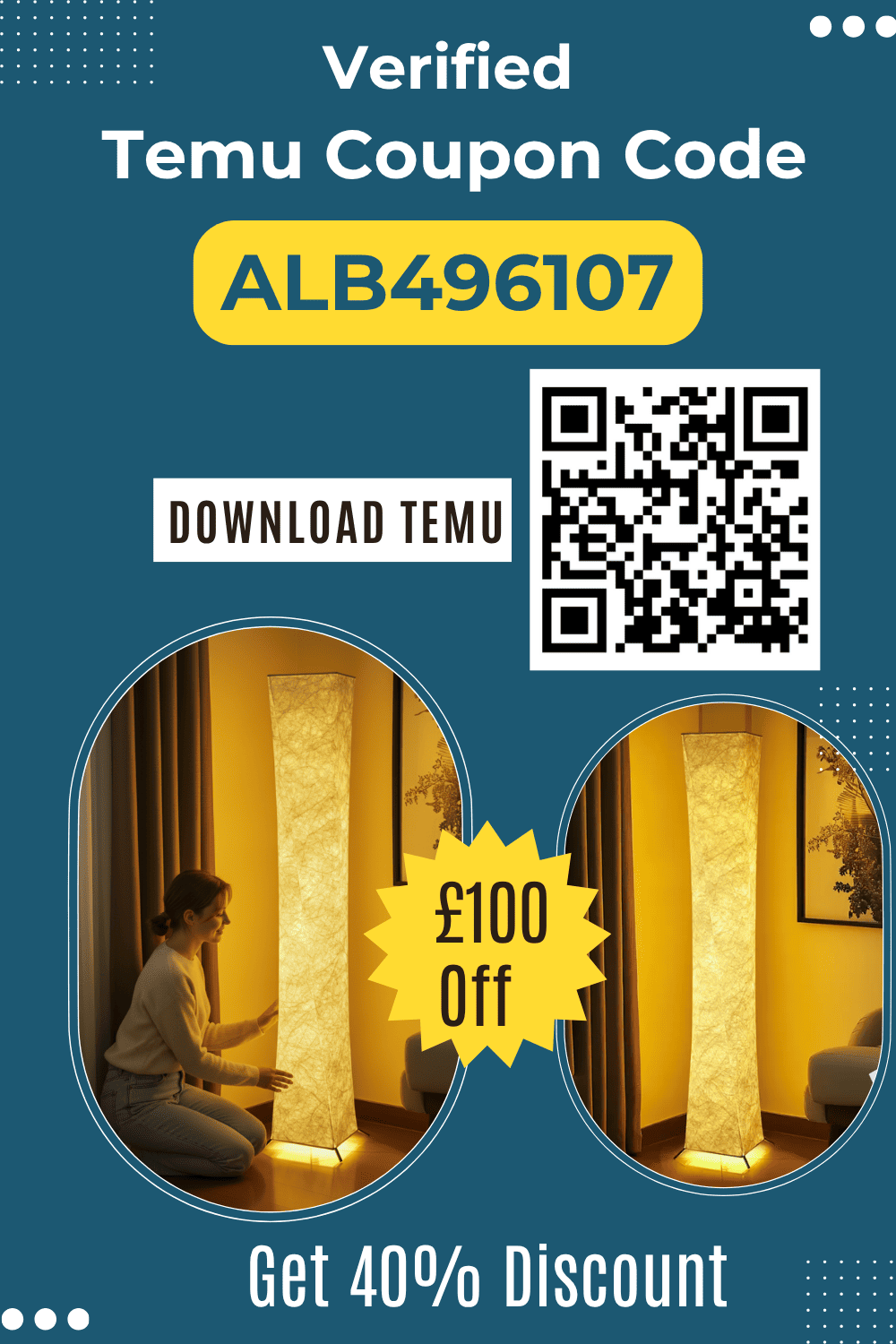 Temu Coupon Code "£100 Off" - [ALB496107] For January 2026 - А7/S7 ...