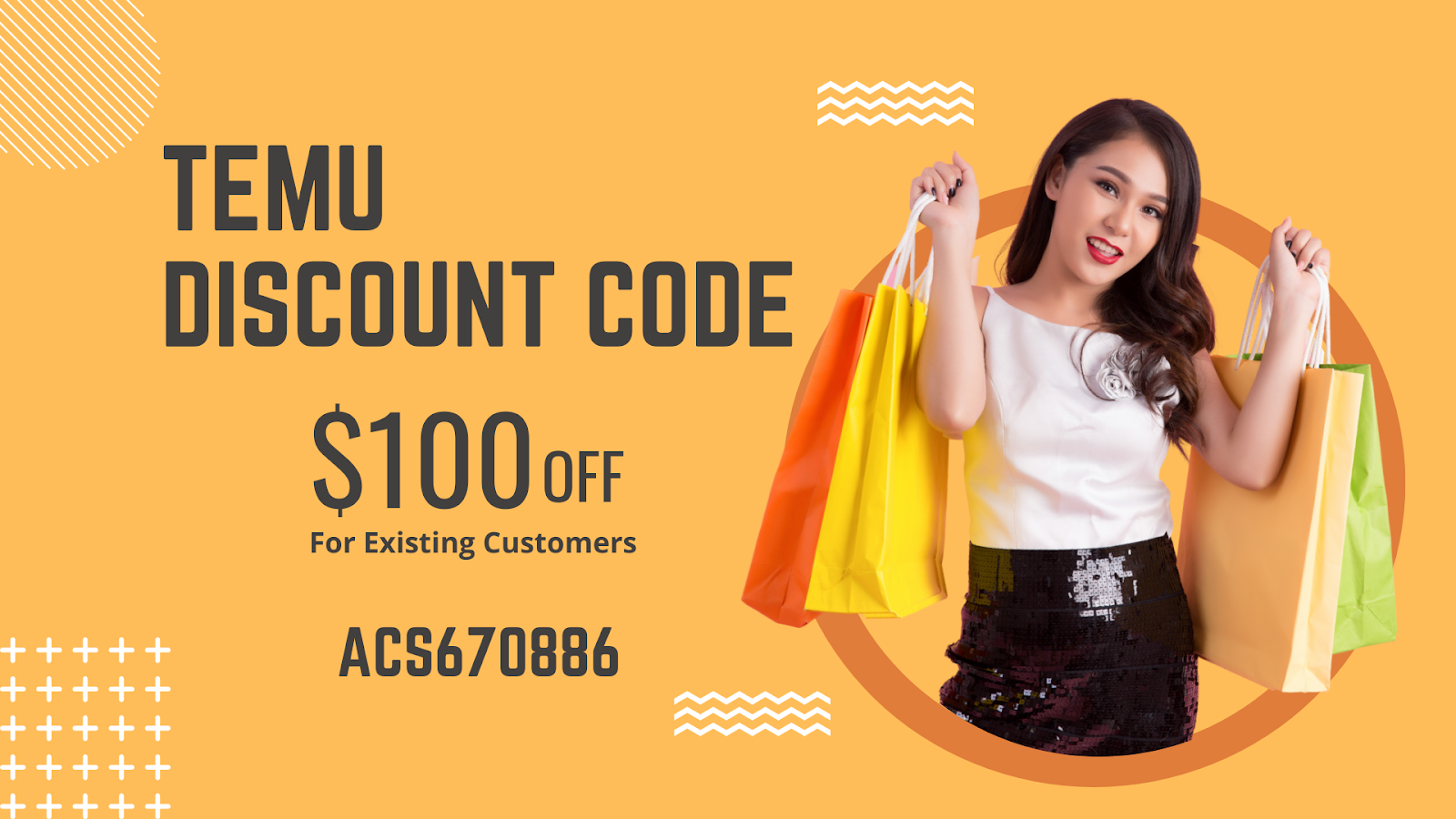 Temu Discount Code $100 off [acs670886] For Existing Customers - 100 ...