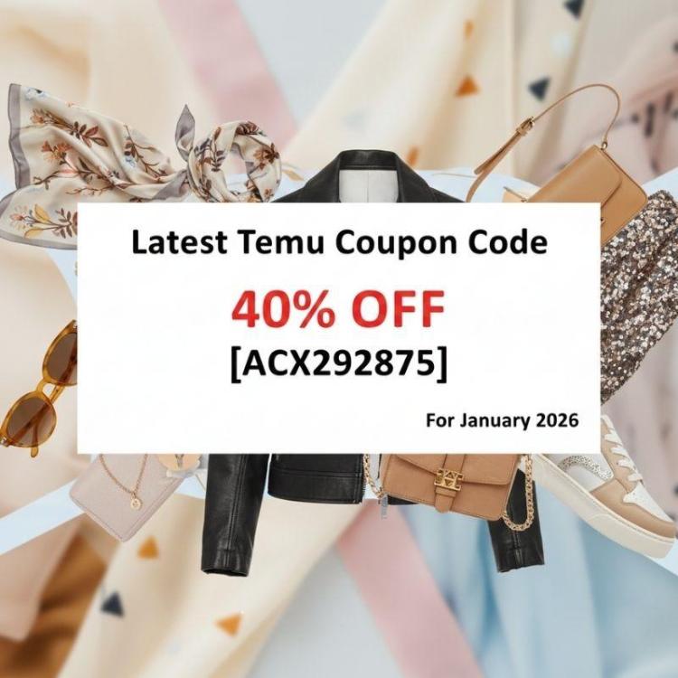 Latest Temu Coupon Code 40% Off [acx292875] For January 2026 - Как и ...