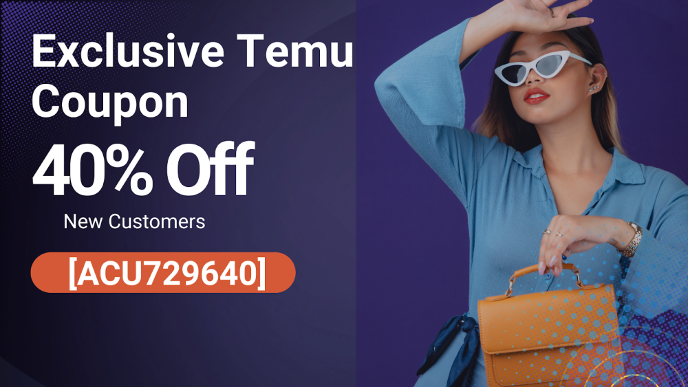 Exclusive Temu Coupon (acu729640) 40% Off For New Customers - Техника ...