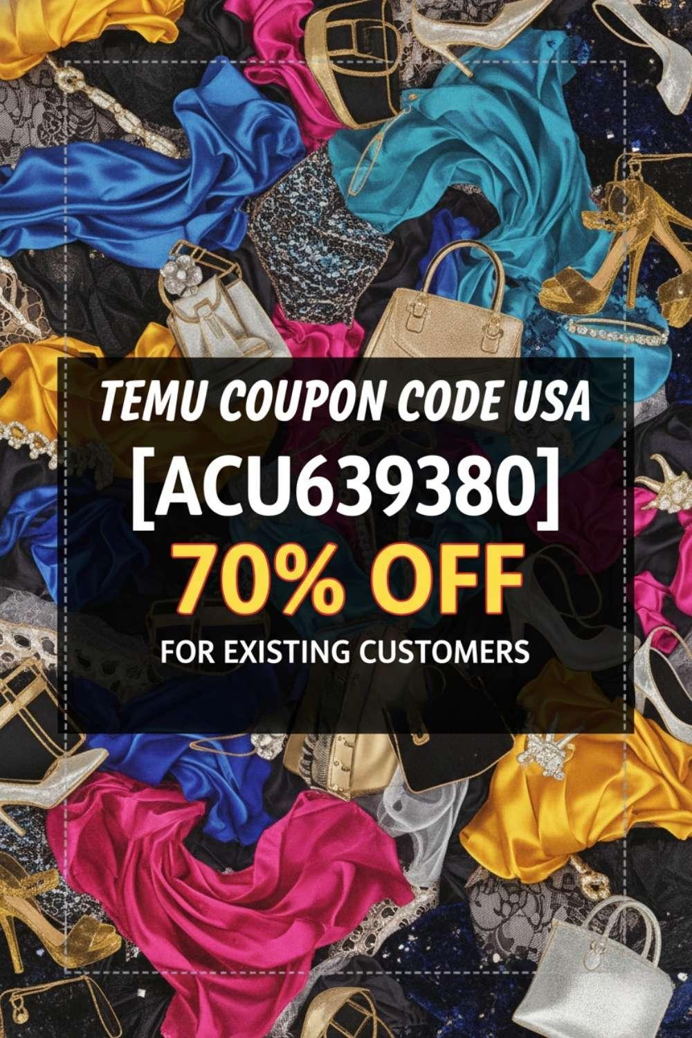 Temu Coupon Code USA [ACU639380] 70% off for Existing Customers ...